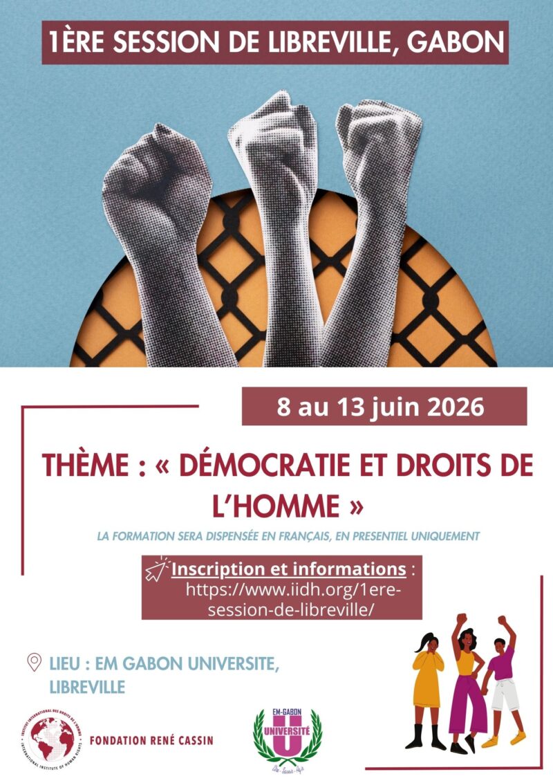 Promouvoir ensemble les droits de l’Homme - Fondation René CASSIN